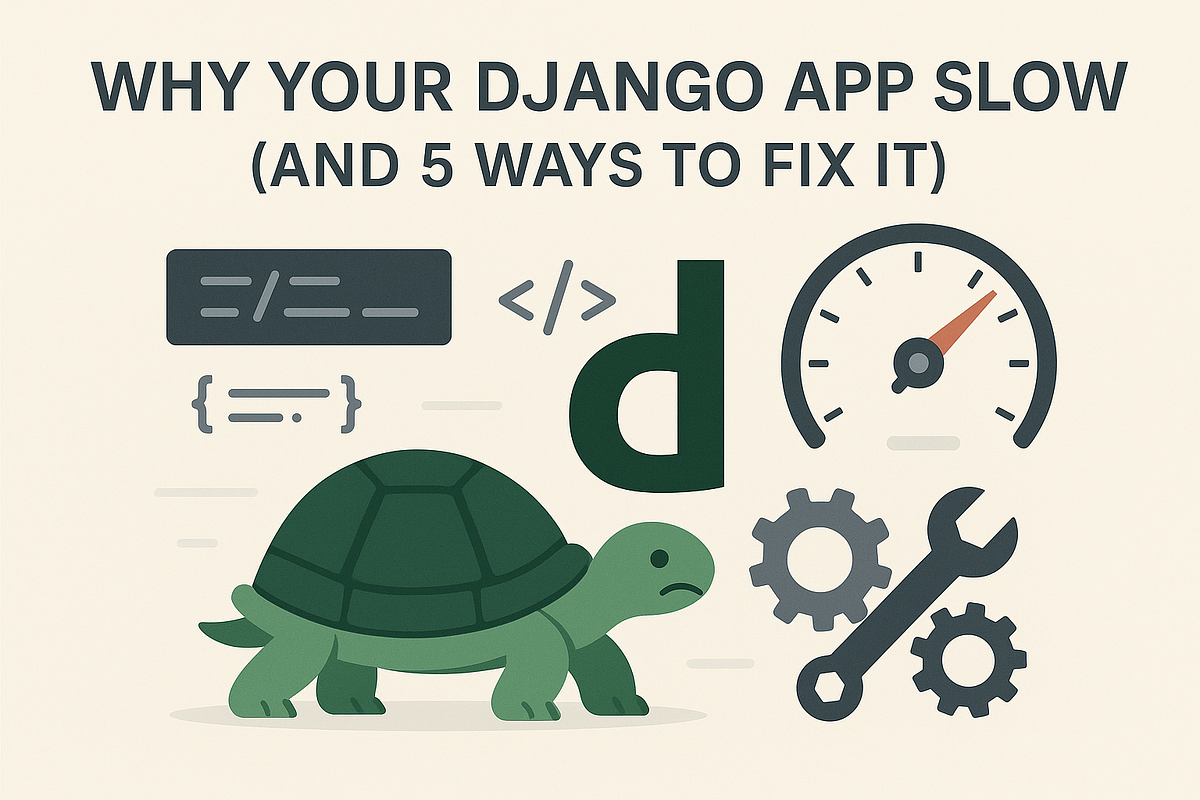 Why Your Django App is Slow (And 5 Ways to Fix It) | Python in Plain English