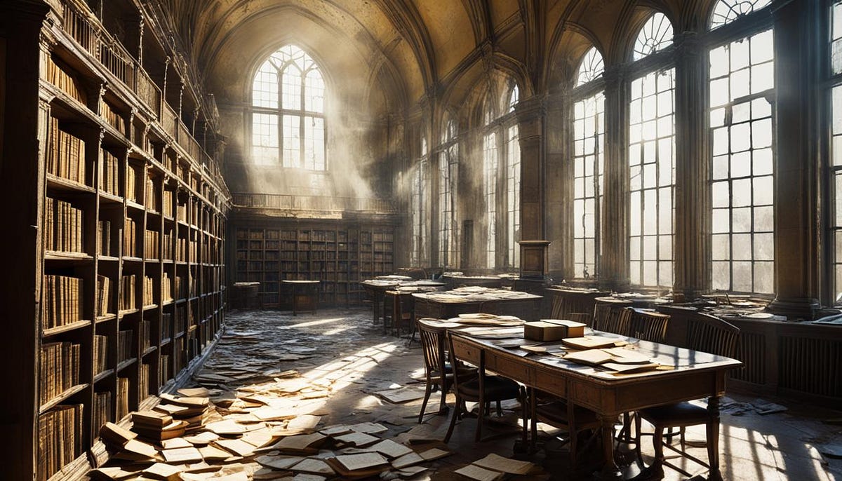 Echoes of Forgotten Tales: Discovering the Abandoned Library’s Secrets ...