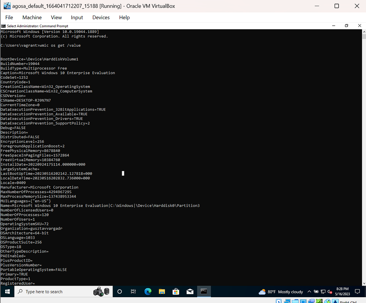 Quick Guide: Utilizing Windows WMIC Command-Line Utility | by Oluwadamilare Agosa | Medium