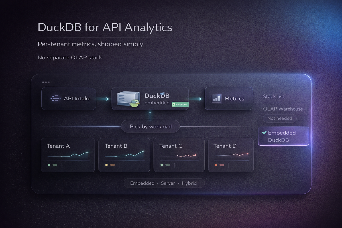 DuckDB for API Analytics: Shipping Per-Tenant Metrics Without a ...