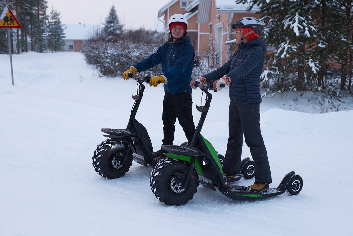 Revolutionizing Winter Travel with Skick, the Electric Snowmobile ...