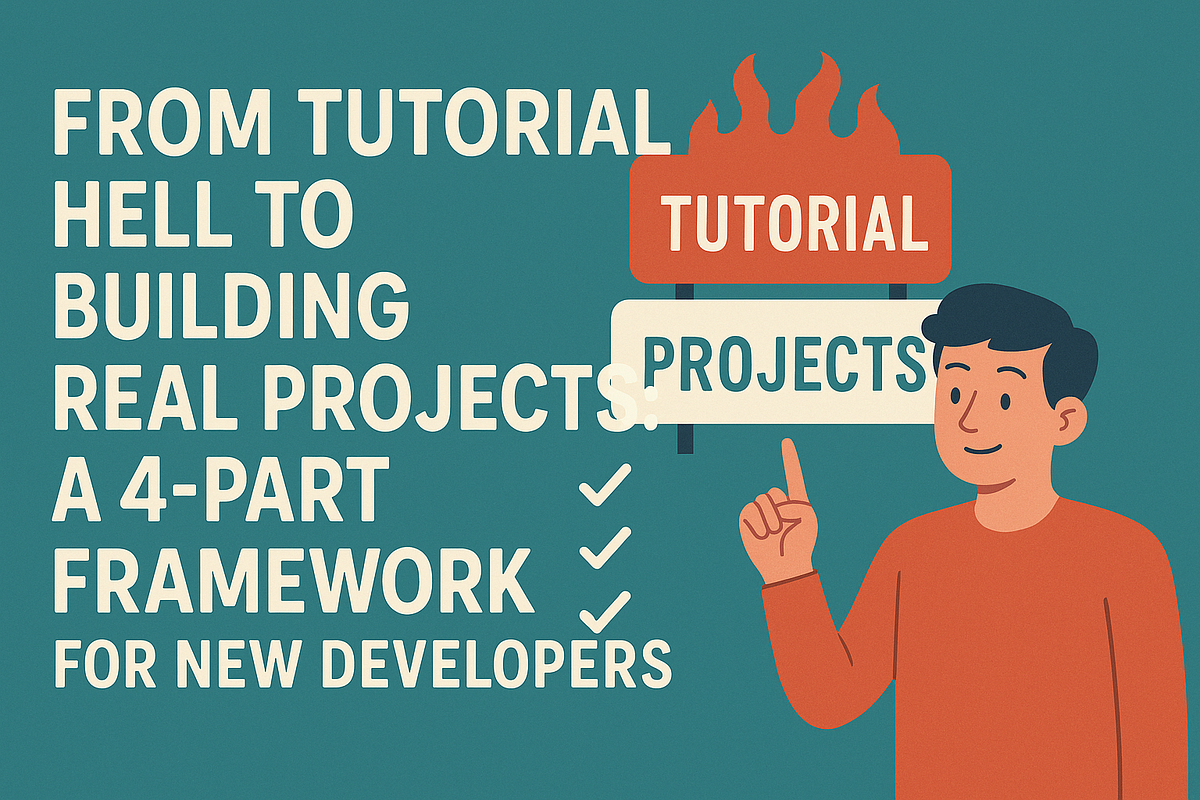 From Tutorial Hell to Building Real Projects: A 4-Part Framework for ...