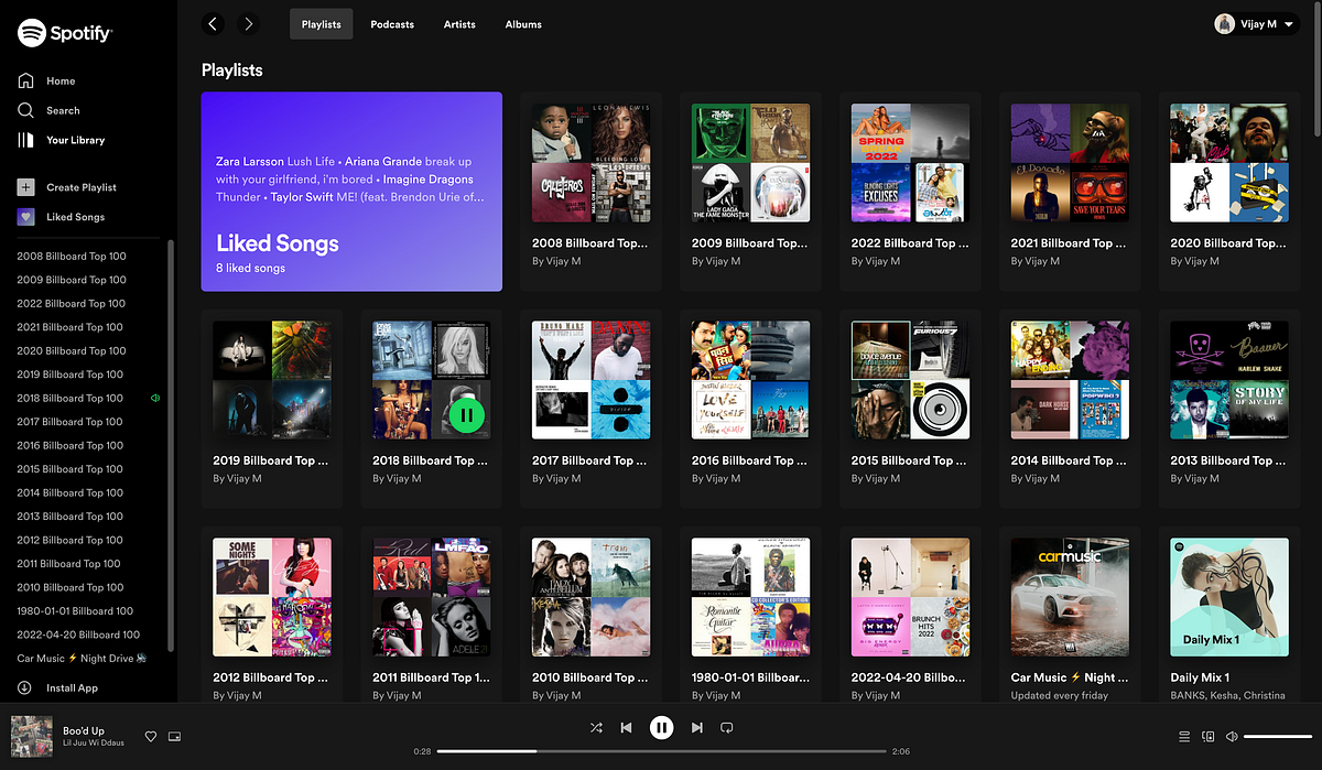 Billboard to Spotify in Python. The following program will take a… | by ...