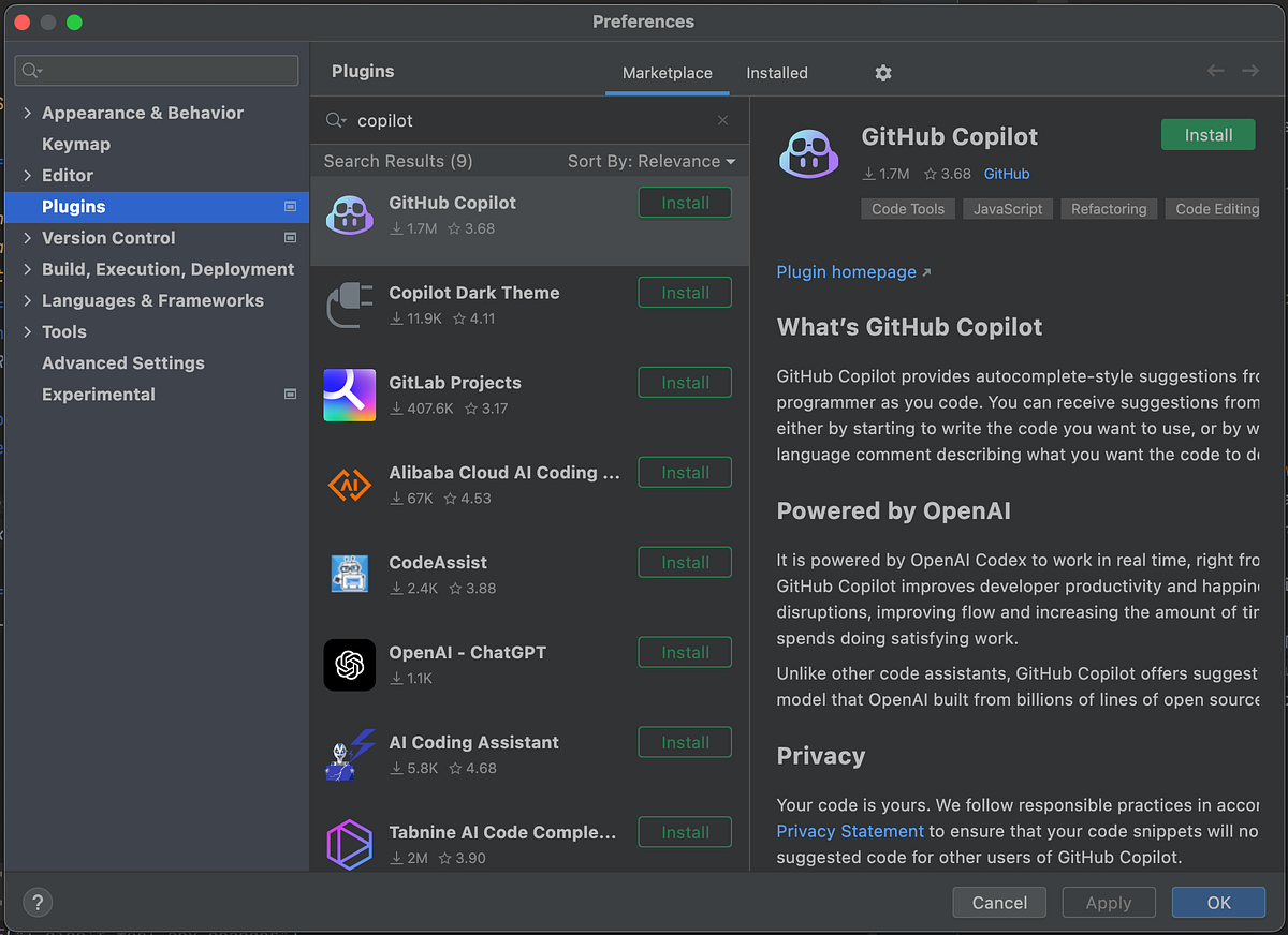 [Android] Android Studio에서 Copilot 사용하기 | by JaeHeung Choi | Medium