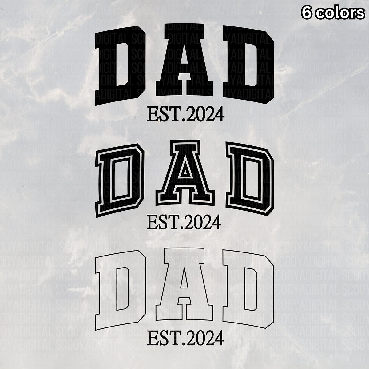 Dad est 2024 SVG bundle, Dad est 2024 PNG, dad varsity svg, dad est ...