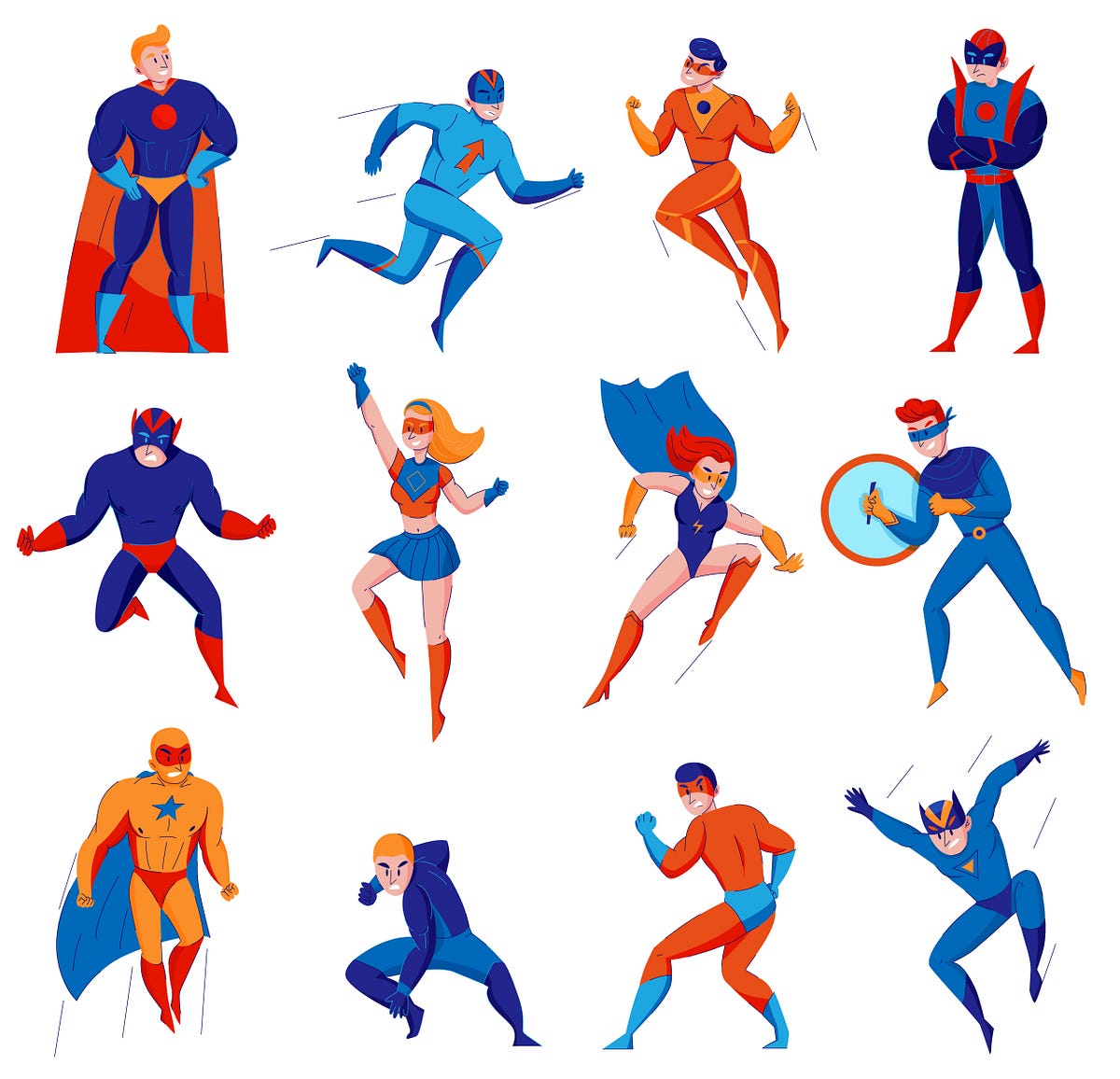 A Problem with the Superheroes. It is great entertainment. At least ...