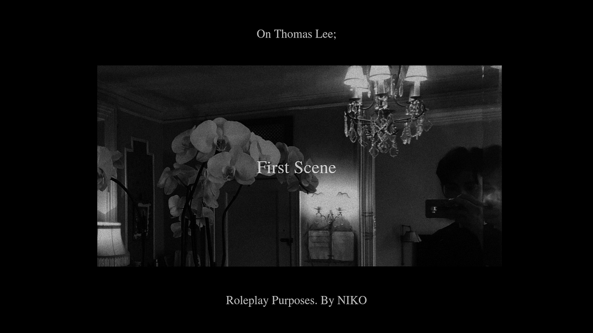 The First Scene. What would you think of someone being… | by Thomas Lee ...