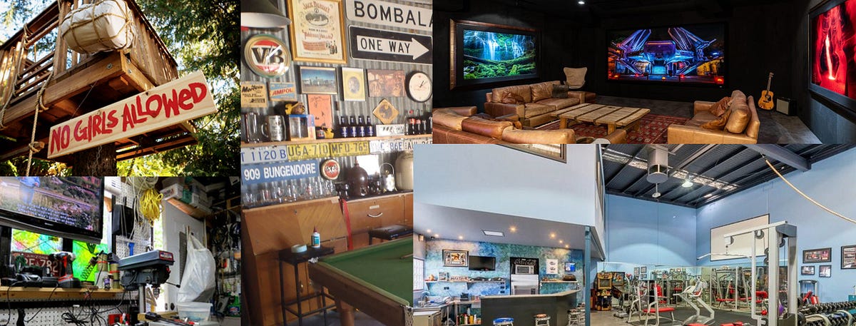 Why Men Need Man Caves. A bit of a dive into why men need man… | by ...
