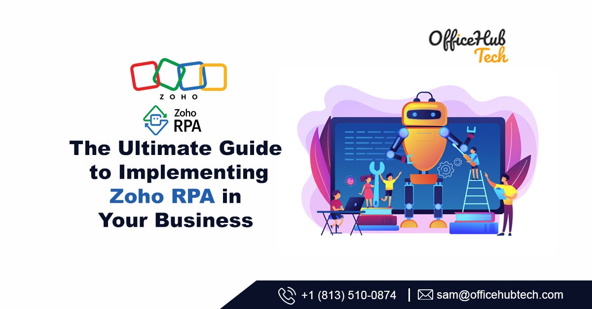 The Ultimate Guide to Implementing Zoho RPA in Your Business | by Thomas lopez | May, 2024 | Medium