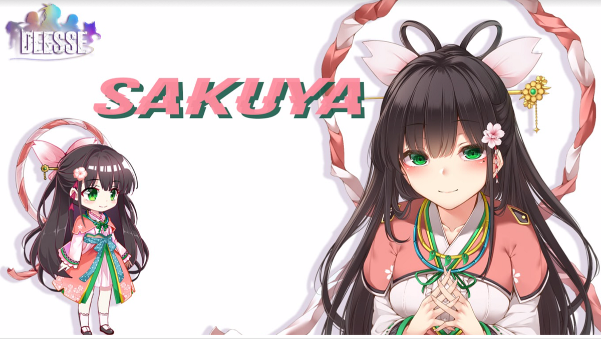 DEESSE Goddess Intro: Sakuya. Sakuya is a princess from the Japanese ...