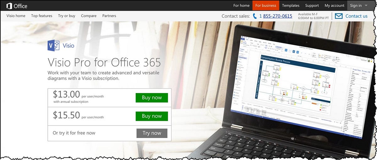 The sheer genius of the Microsoft Visio subscription model | by Will ...