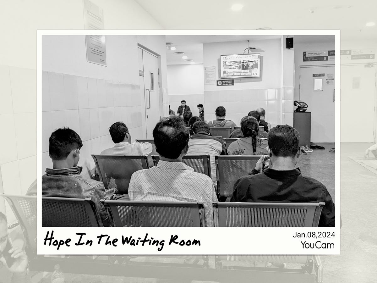 Hope In The Waiting Room. Strangers Finding Solace In Shared… | by ...