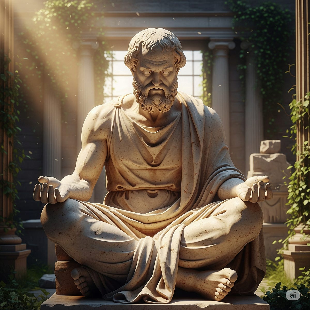 Stoicism for Modern Anxiety: Finding Calm in a Chaotic World | by ...