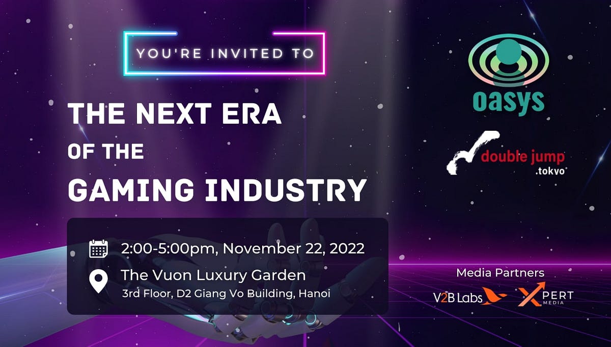 V2B Labs Flourishingly Held The Next Era In The Gaming Industry — Oasys ...