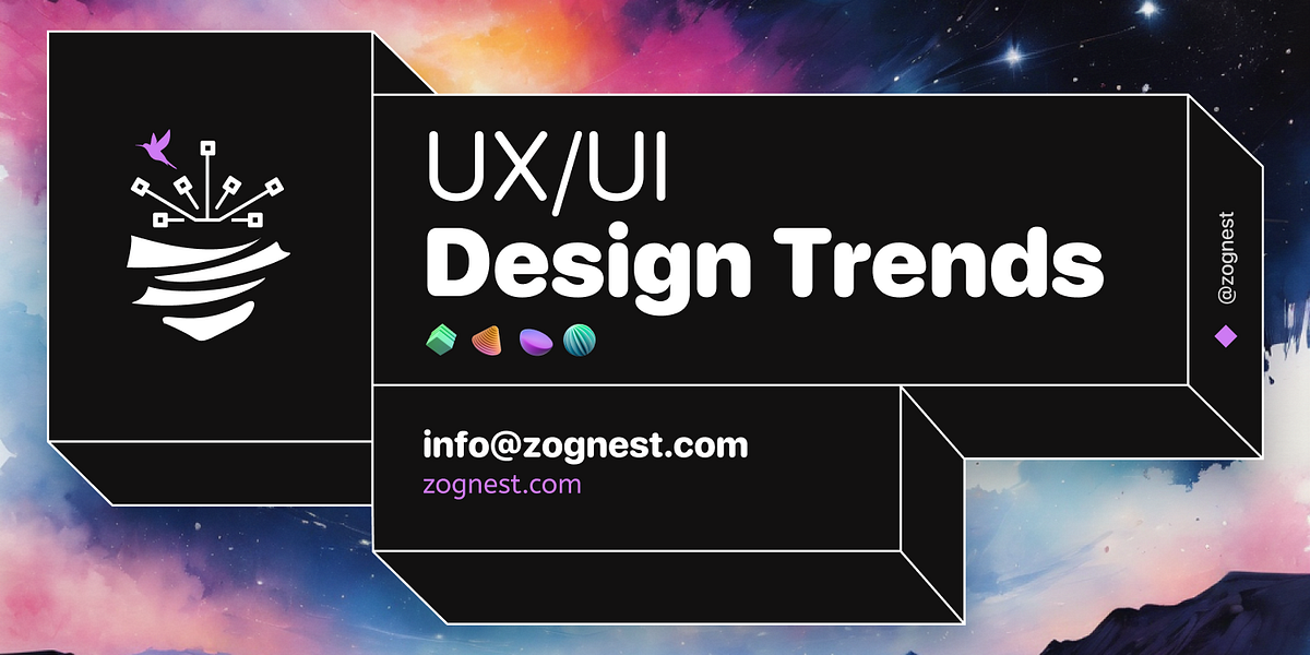UX/UI Design Trends Going Into 2024 in India. | by Zognest | Medium