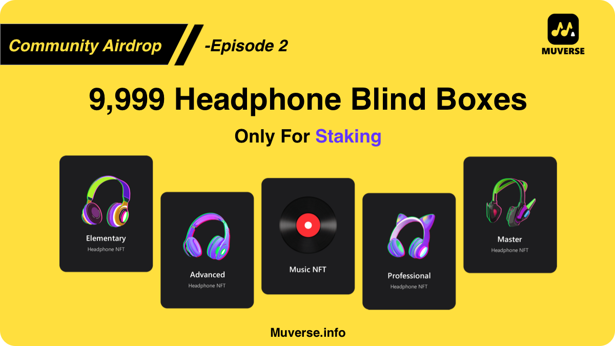 Muverse Genesis Headphones NFT Airdrop & Launch of Muverse App Android ...