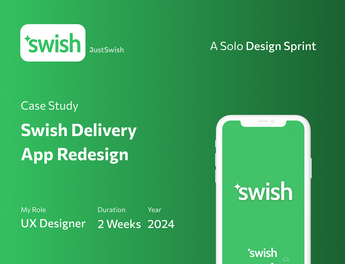 Swish App Redesign. Swish is a 10-minute food delivery app… | by Prajwal KM | Oct, 2024 | Medium