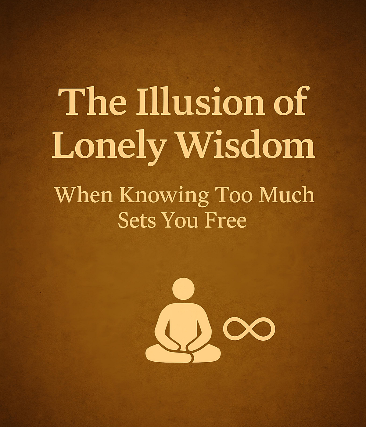 The Illusion of Lonely Wisdom: When Knowing Too Much Sets You Free | by ...