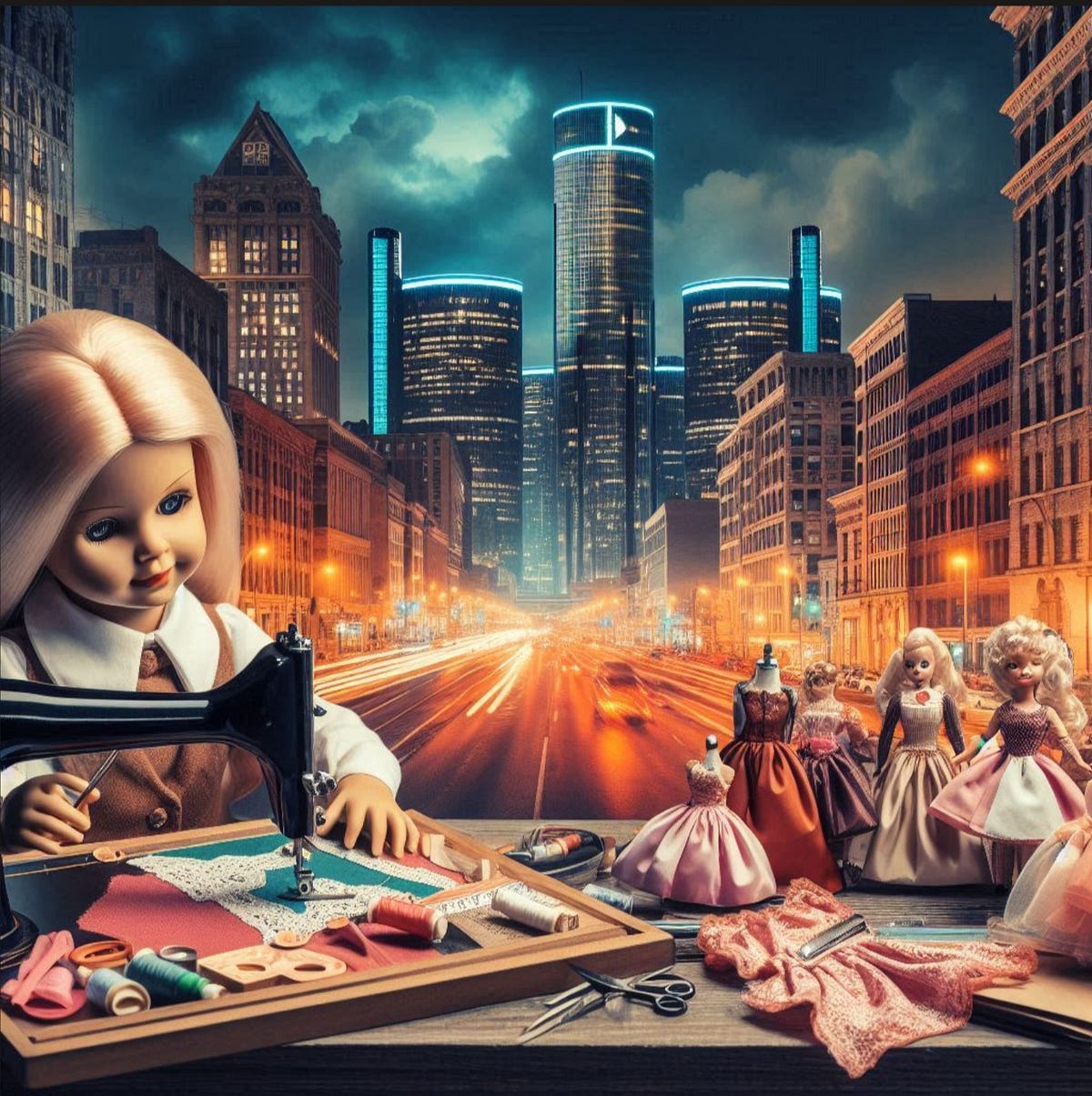 FROM ATTIC TREASURES TO TRENDY DOLL OUTFITS | by ROW PILLAGE ...