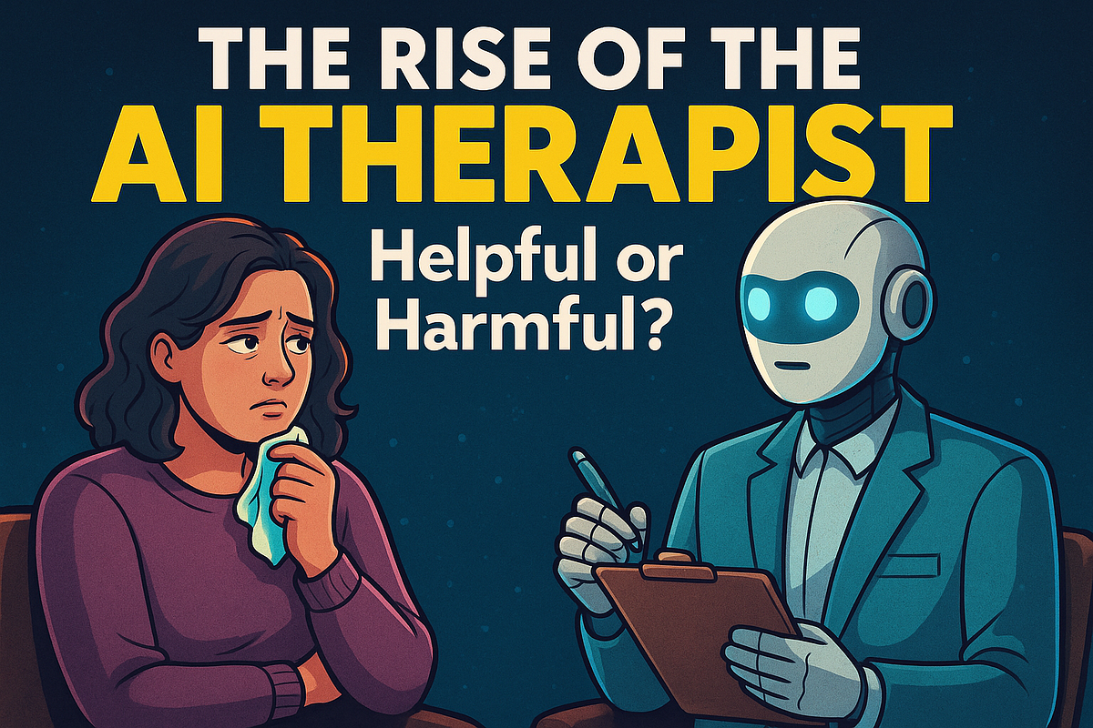 🧠 The Rise of the AI Therapist: Helpful or Harmful? | by Yatin | Write ...