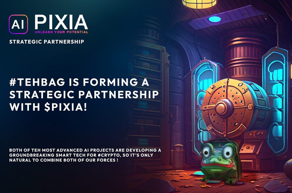 Partnership Announcement: TehBag. PIXIA and TEHBAG have announced a ...