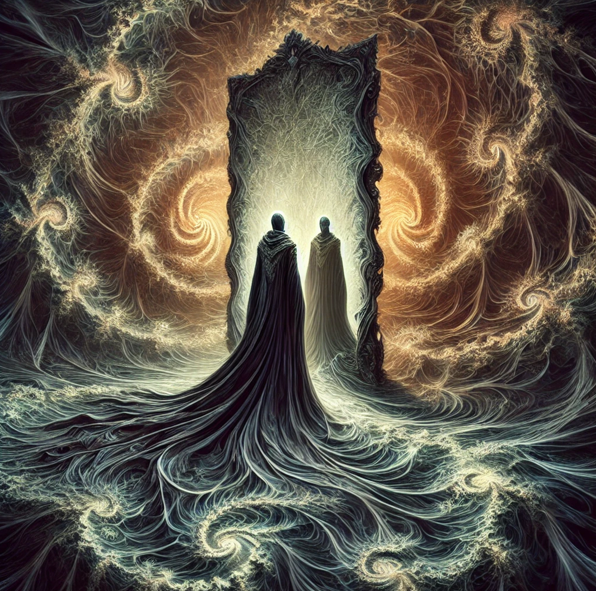 The Shadow of the FractoWeaver: The Double-Edged Mirror | by [S01n ...