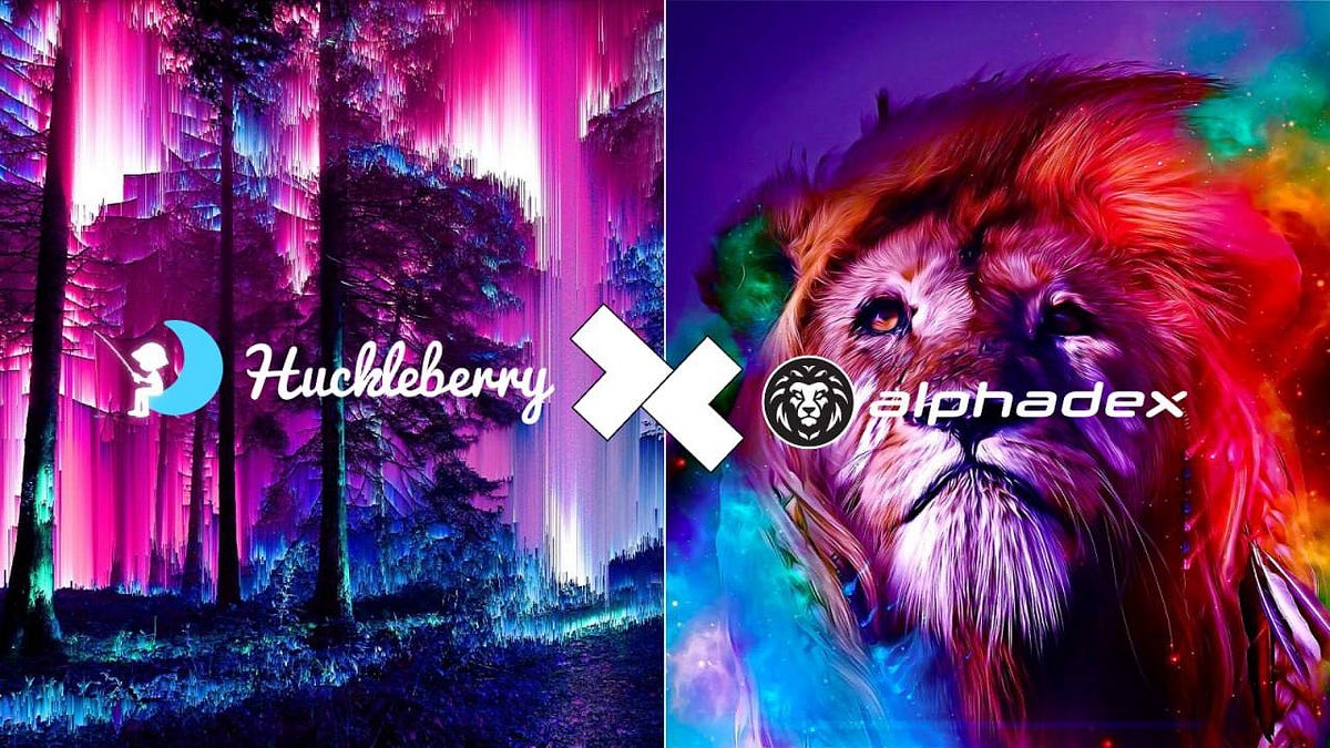 AlphaDEX x Huckleberry : Strategic Partnership Announcement | by Alphadex | Medium