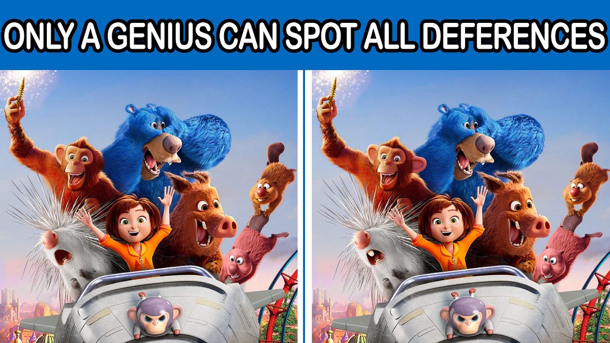 Spot the differences Wonder Park 2019 | Free IQ Test! - Puzzle games ...