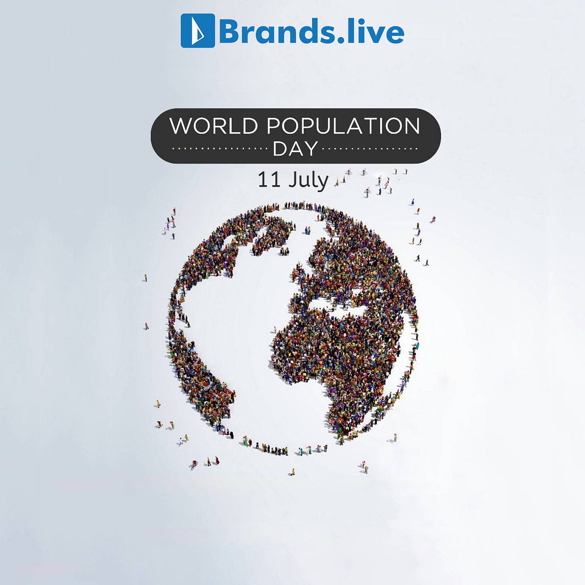 World Population Day: The World, A Less Crowded Place | by Brands.live ...