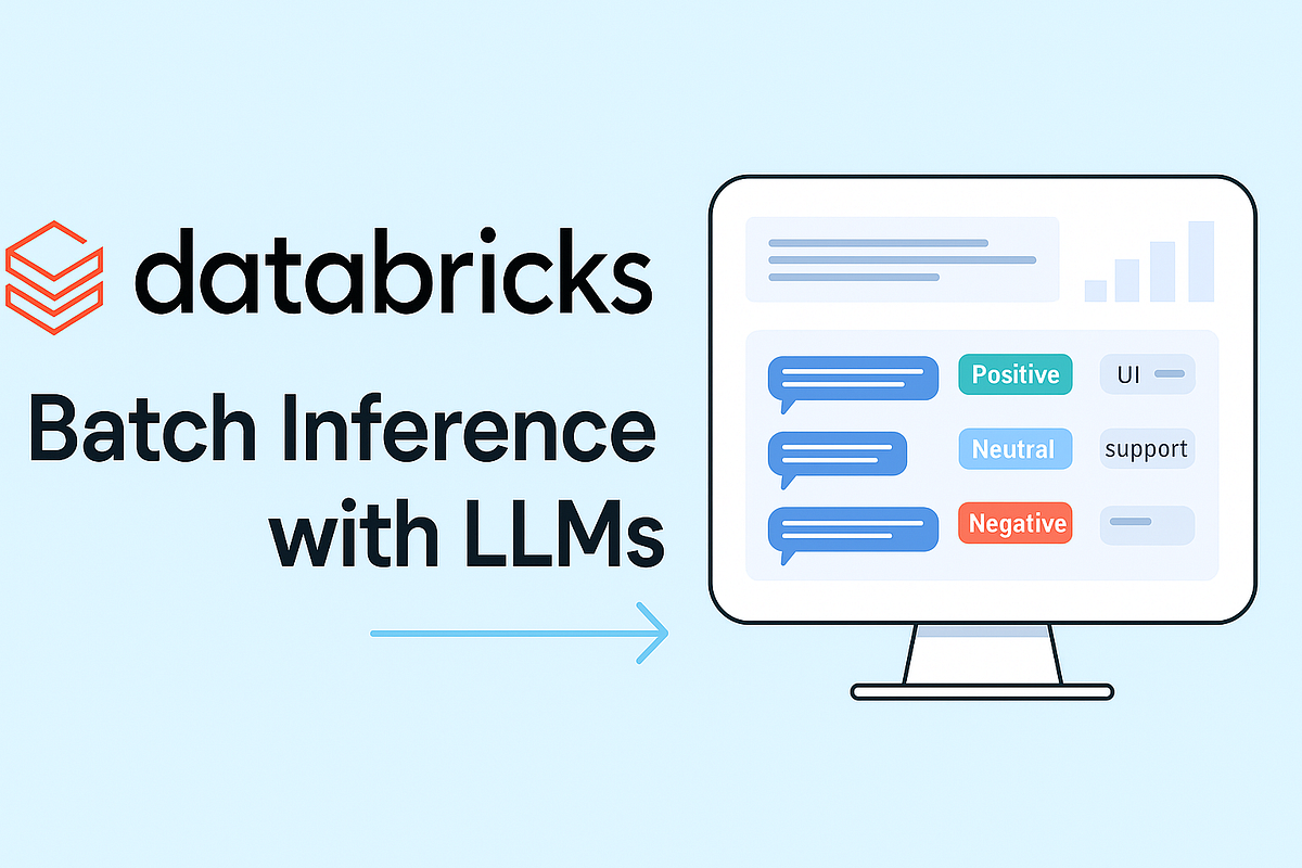 Unlocking Customer Insights at Scale: Batch Inference with LLMs on Databricks | by Summer ...