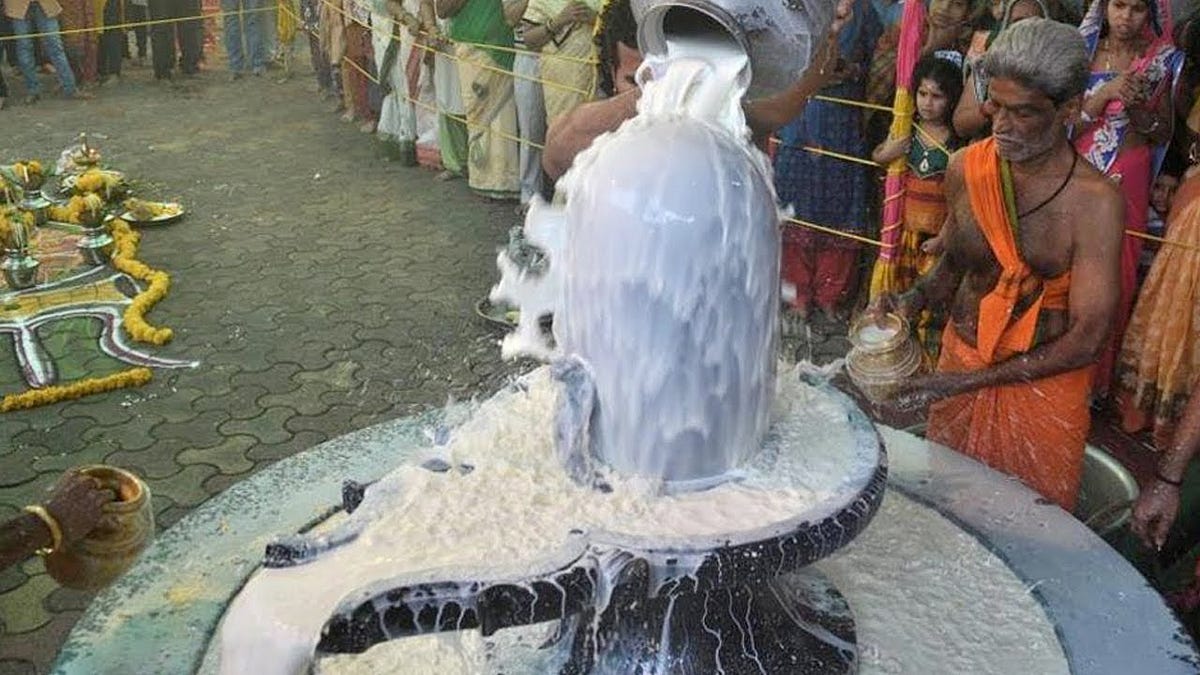 The Logic behind pouring Milk on God Idols in India. | by PrasadRaje ...