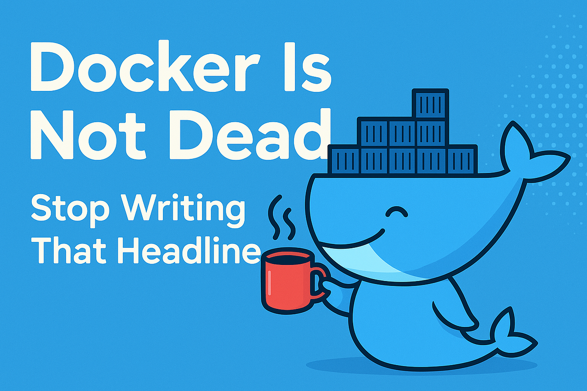 Docker Is Not Dead (Stop Writing That Headline) | by Sam Farahmand ...