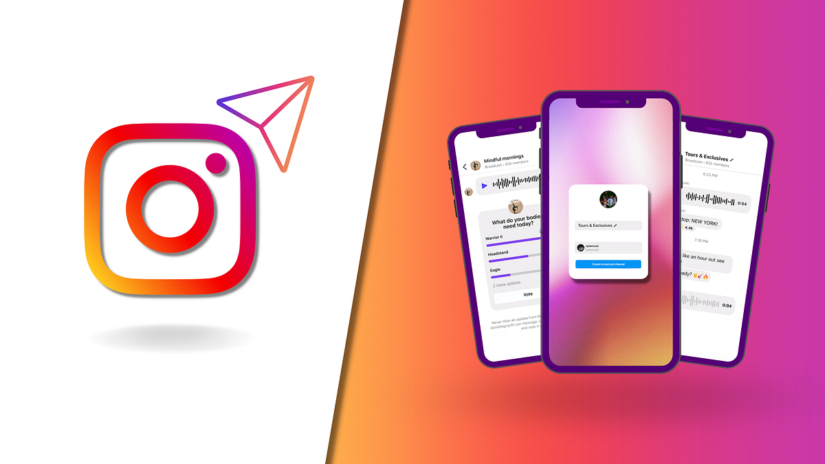 Instagram now offers a one-way broadcast feature, similar to Telegram ...