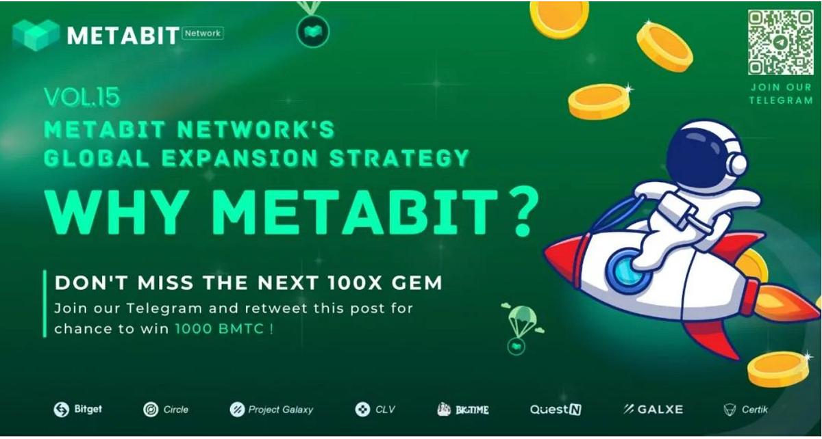 METABIT NETWORK Rocket Launch Vol.15: Leading the Global Path of ...