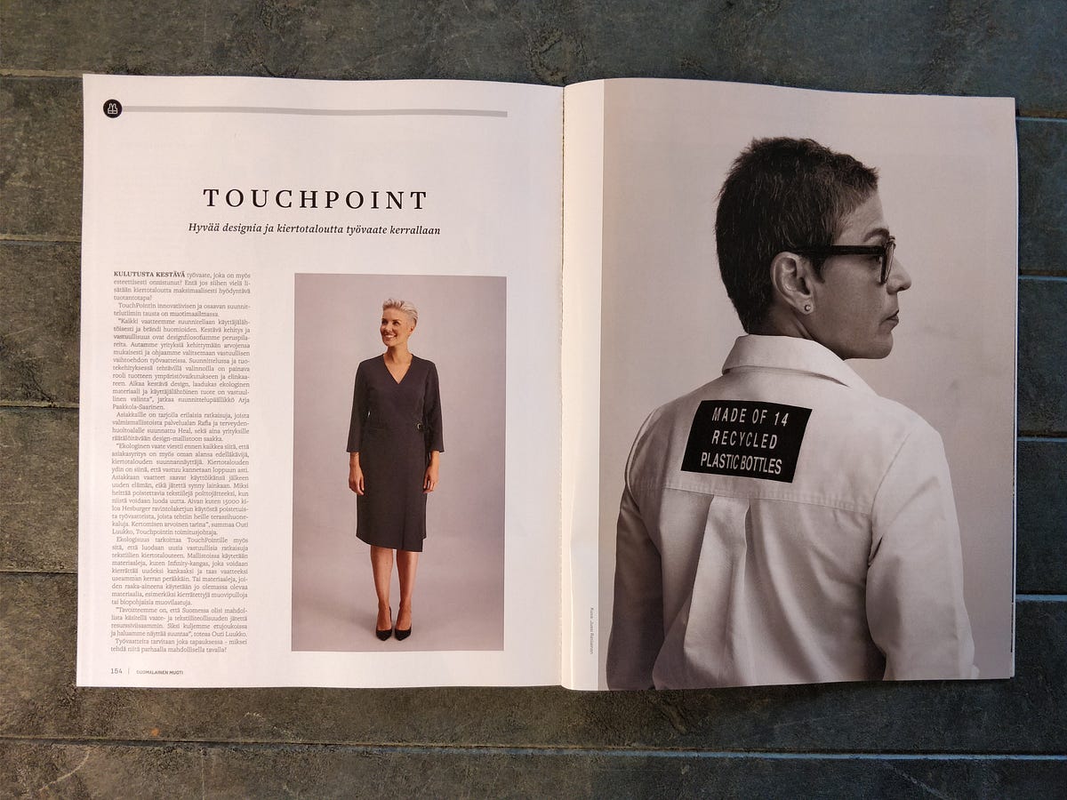 Suomalainen Muoti 2018. ToucPoint- hyvää designia ja… | by TouchPoint Oy | TouchPoint.fi | Medium