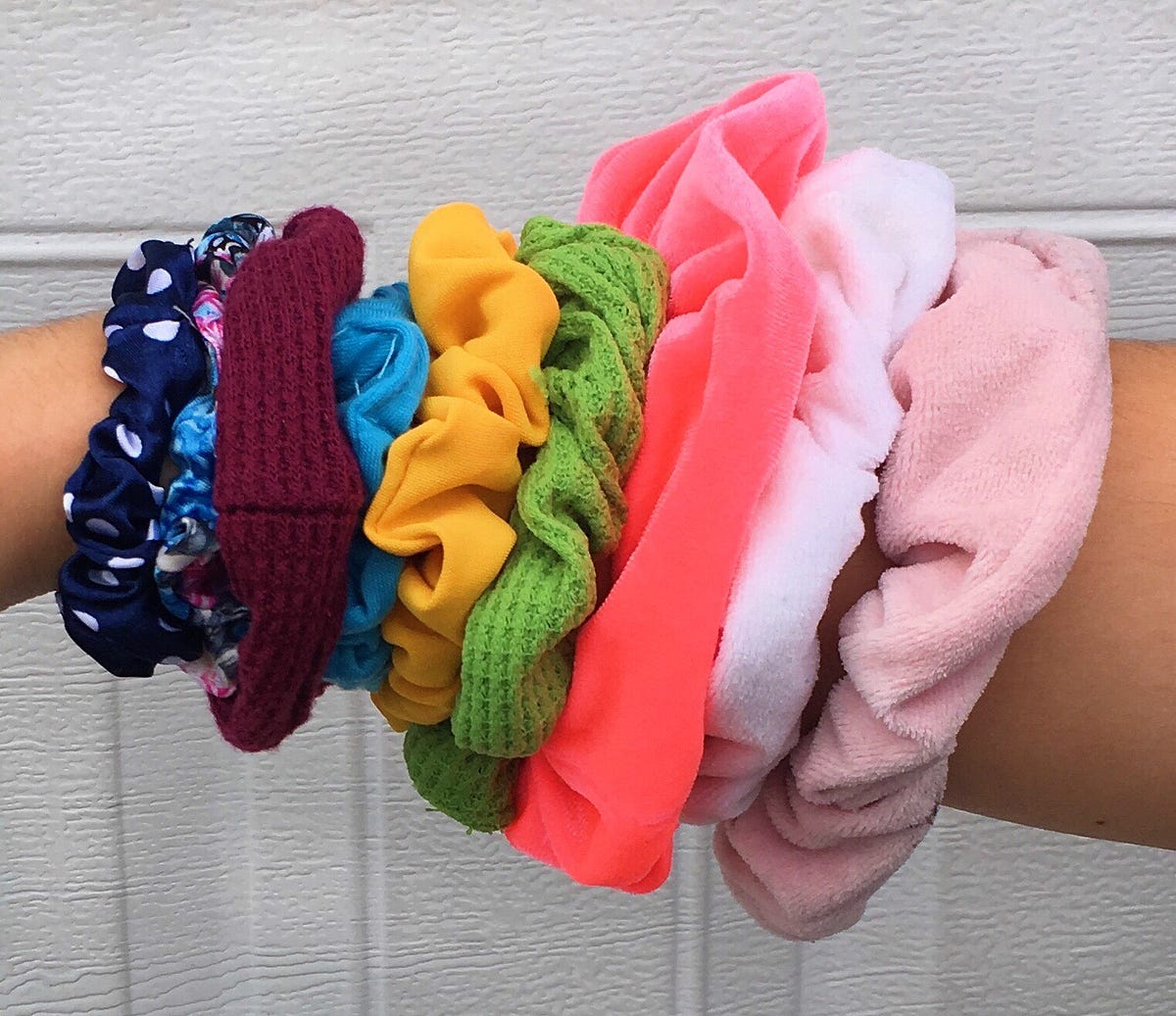 Not Your Regular Up do. Throw in a scrunchie by Janet Surma Medium