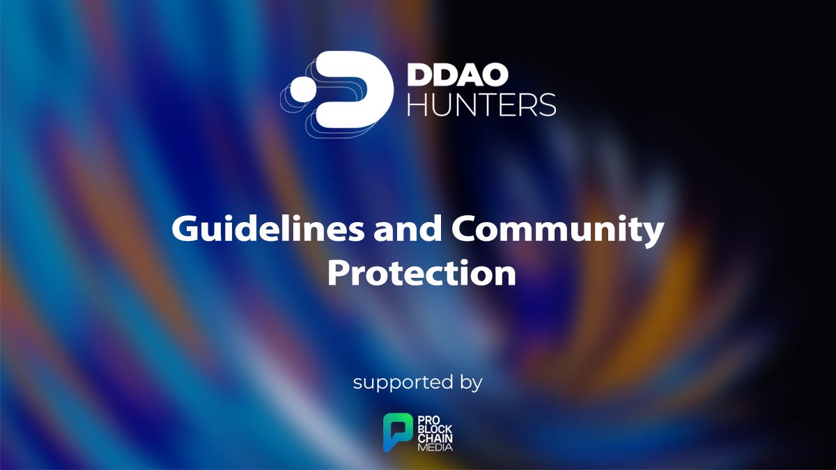 DDAO Launch Guidelines and Community Protection. | by DDAO HUNTERS | Medium