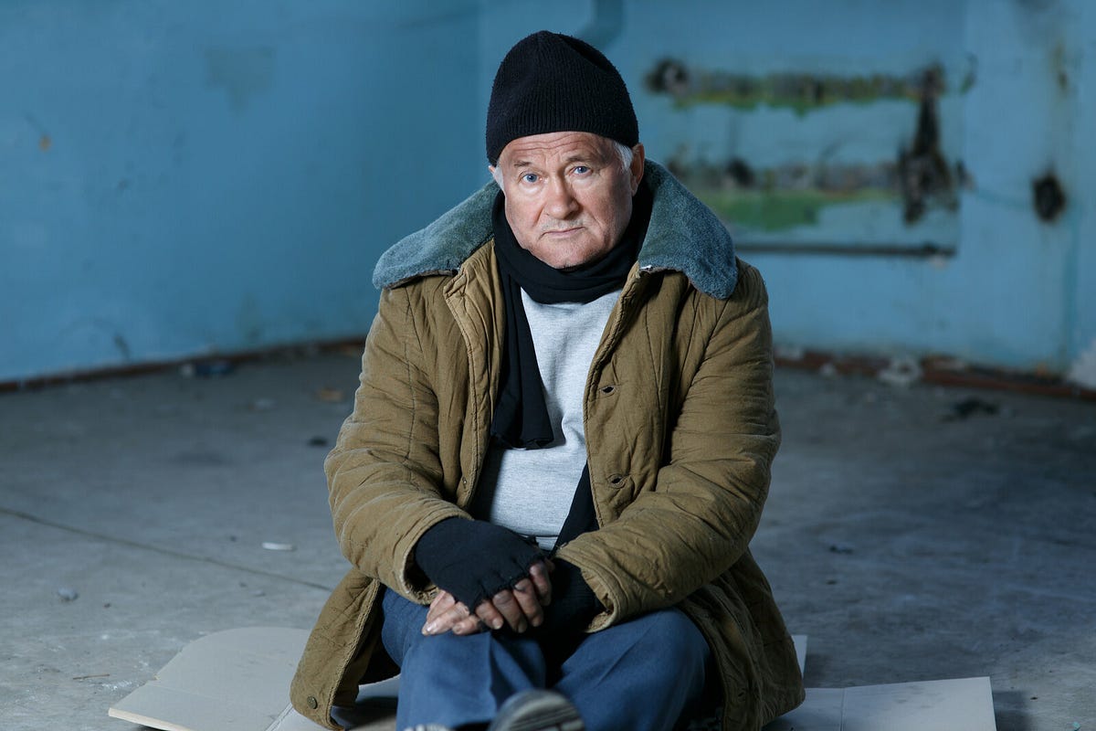 My Homeless Friend Peter. We’re all in this together | by Kit ...