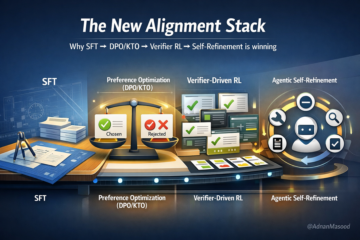 The Production Alignment Stack — RLHF, DPO, or Verifier-Driven RL? | by ...