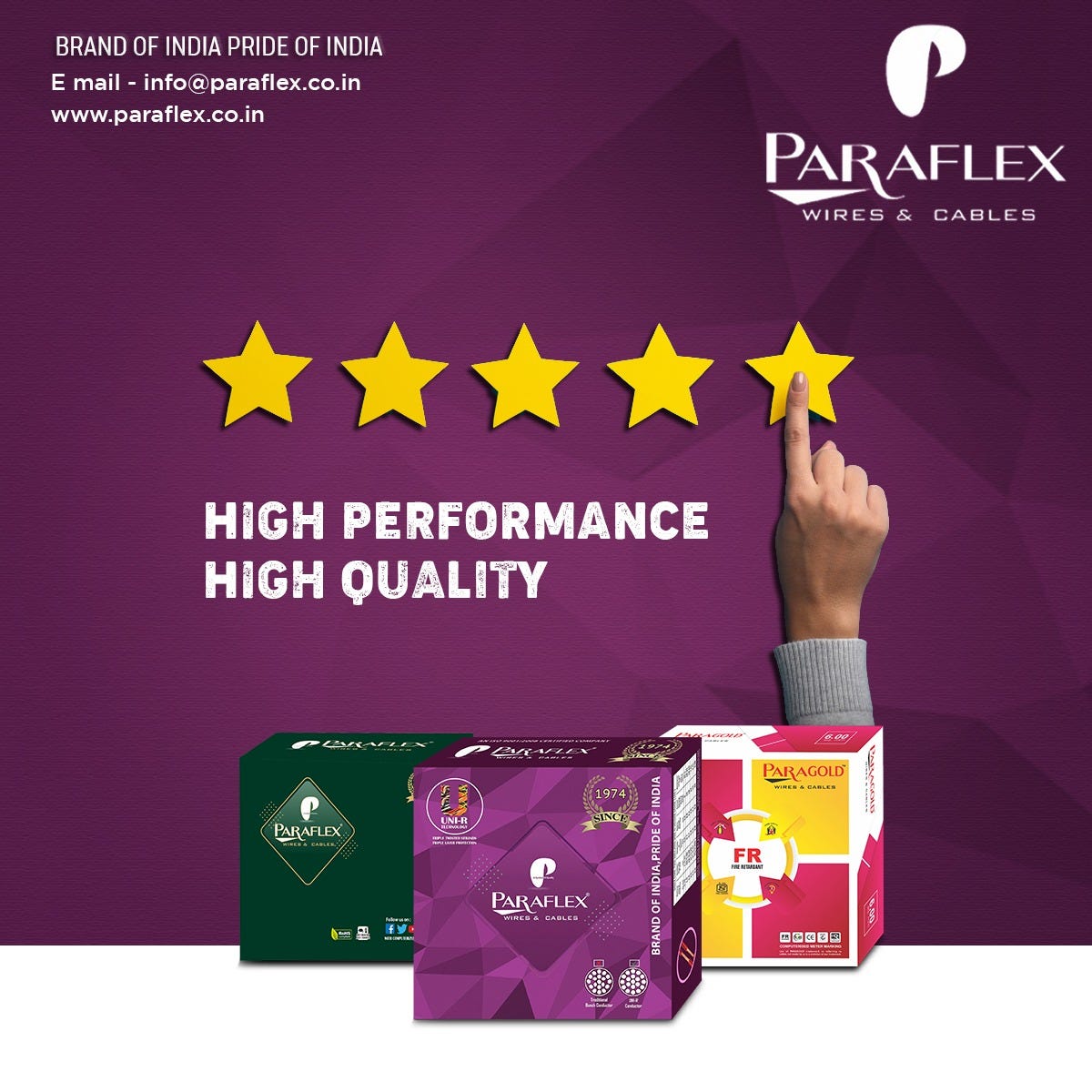 Power Cable Company in India - Paraflex Cables - Medium
