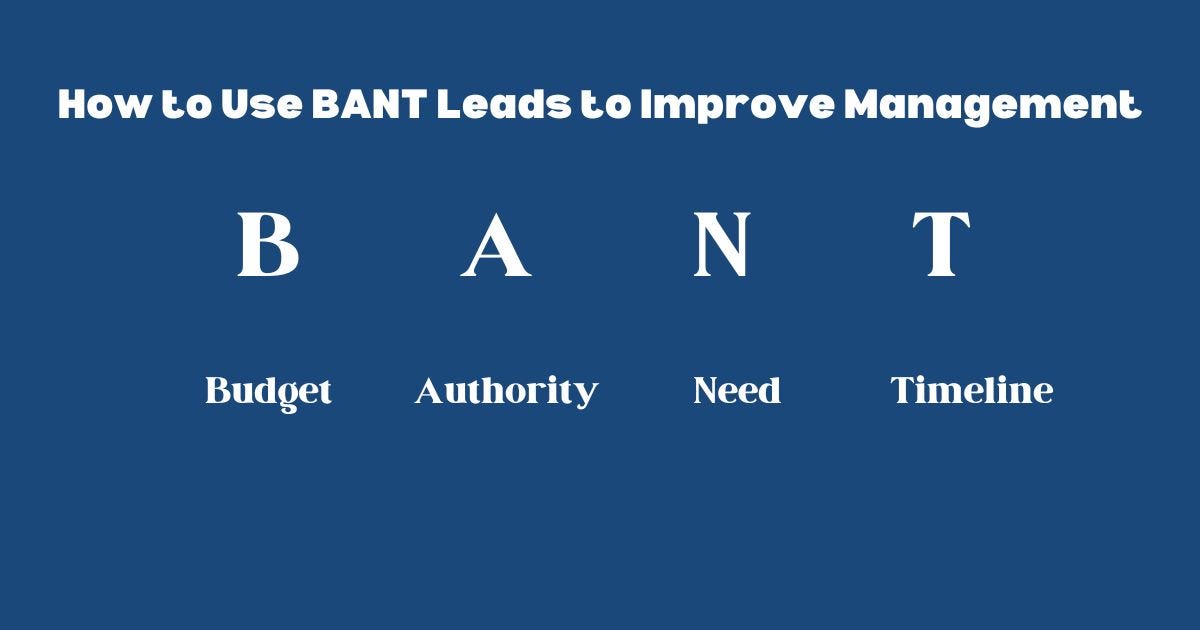 Mastering the BANT Sales Process: Elevating Lead Management to New ...