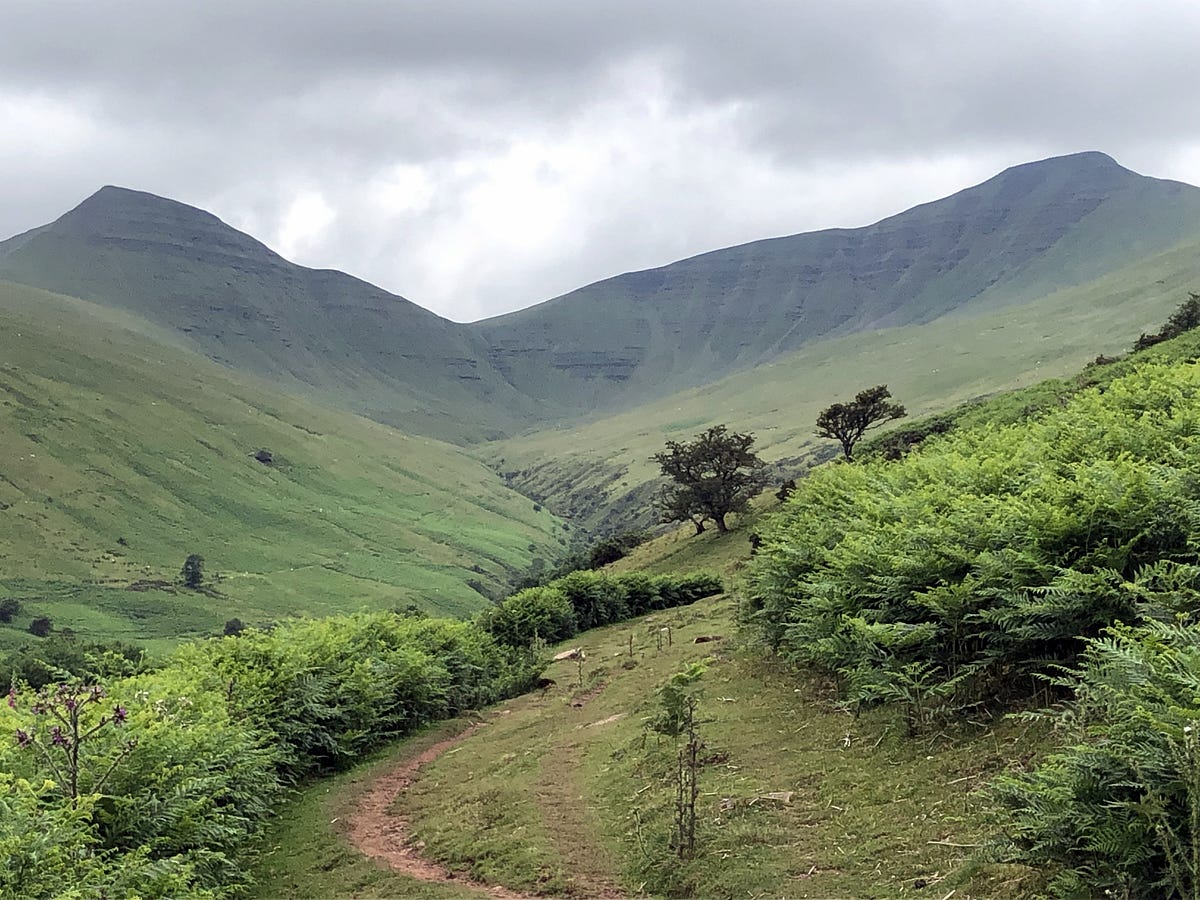 Brecon Beacons Horseshoe, Cribyn, Pen Y Fan and Corn Du (8.64 miles ...