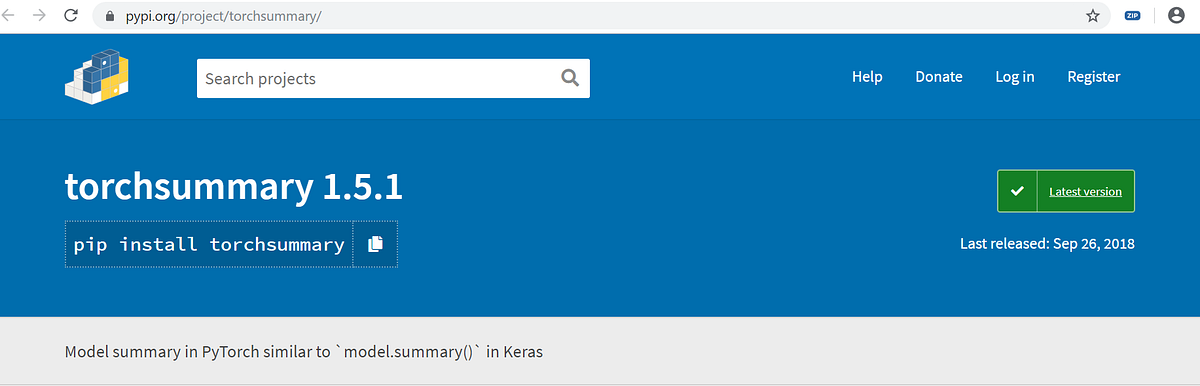 Generating Keras-like model summary in PyTorch | by Anuj shah (Exploring Neurons) | Analytics ...
