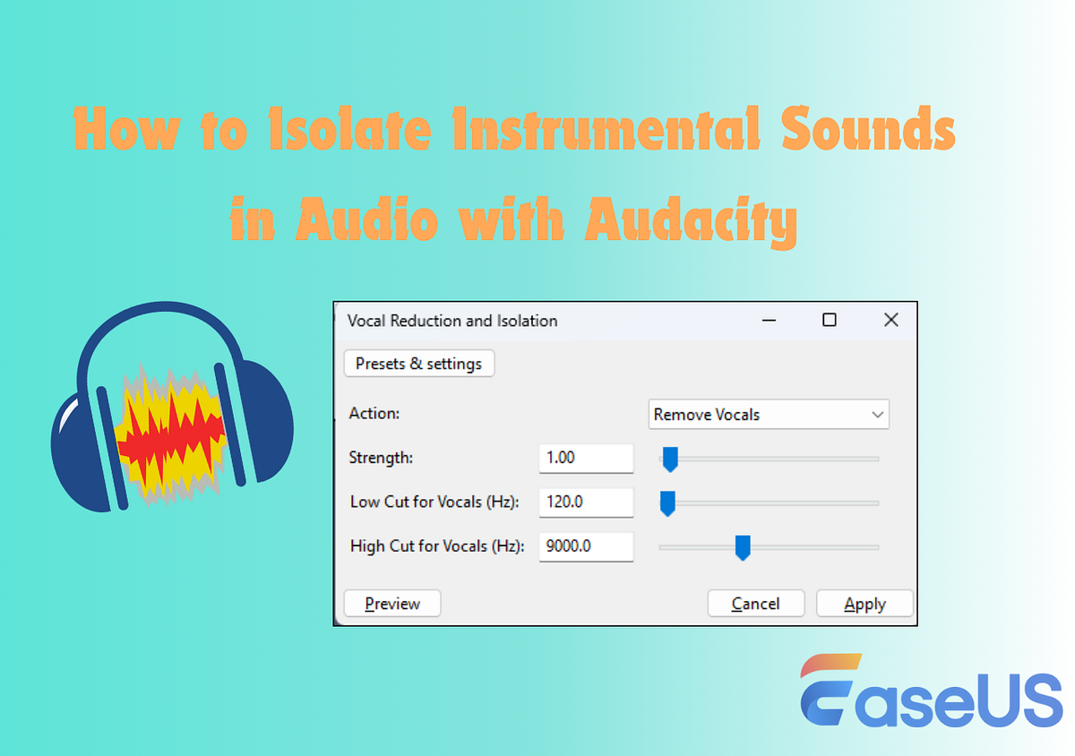 How to Separate Instruments in A Song Audacity — 2024 Tutorial | by EaseUS Software | One-stop ...