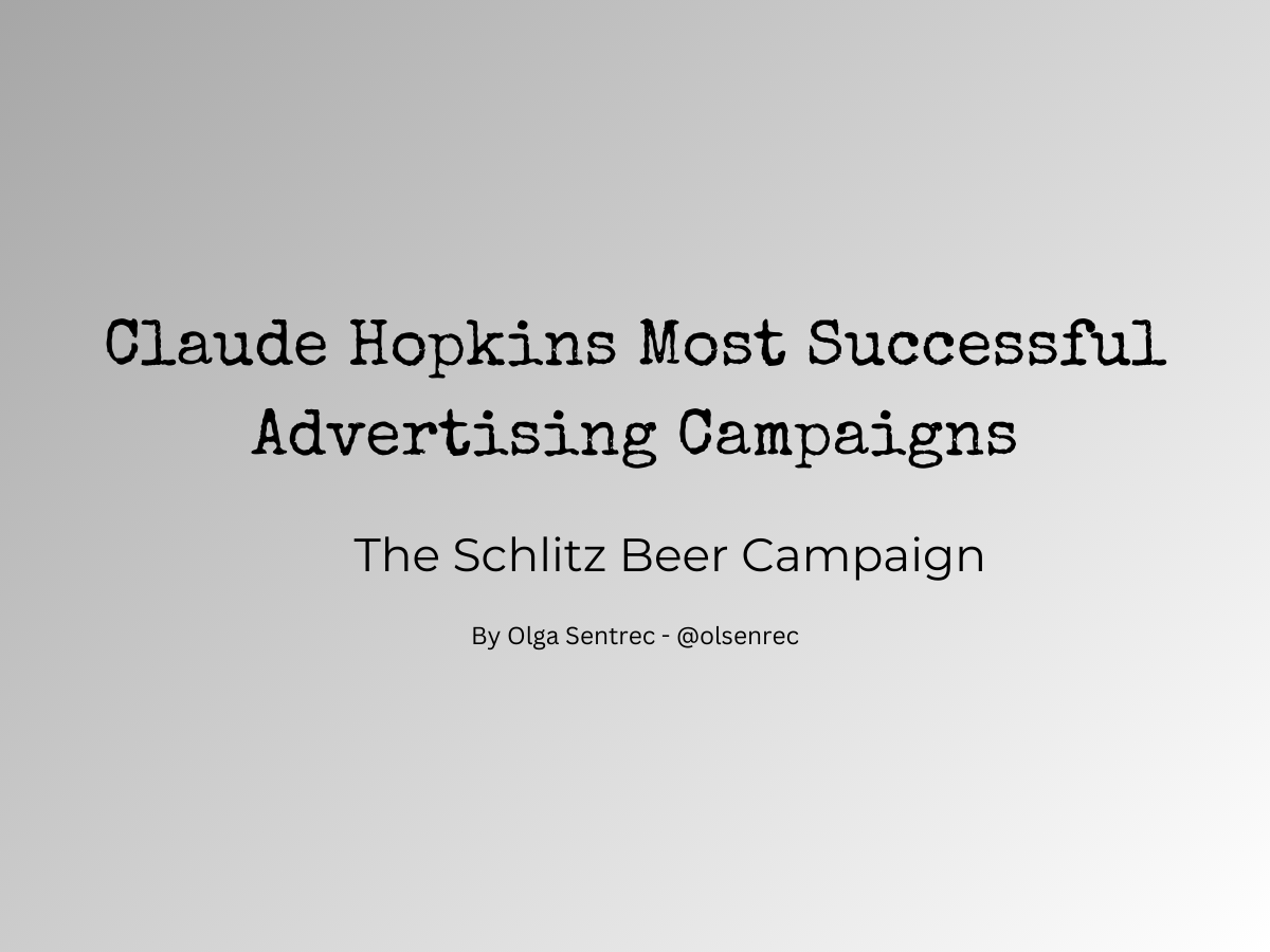 Long-Lasting Lessons from Claude Hopkins Most Successful Advertising ...