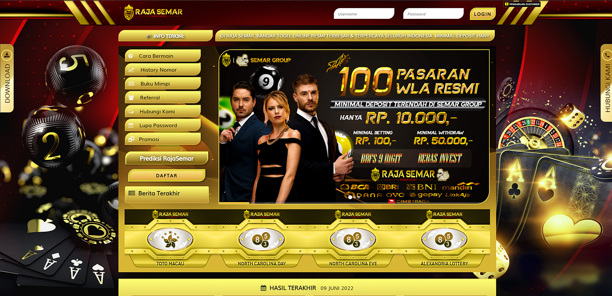Raja Semar 4D 100 Pasaran Terbaru Cabang SemarGroup 2022 | by Raja Semar | Medium
