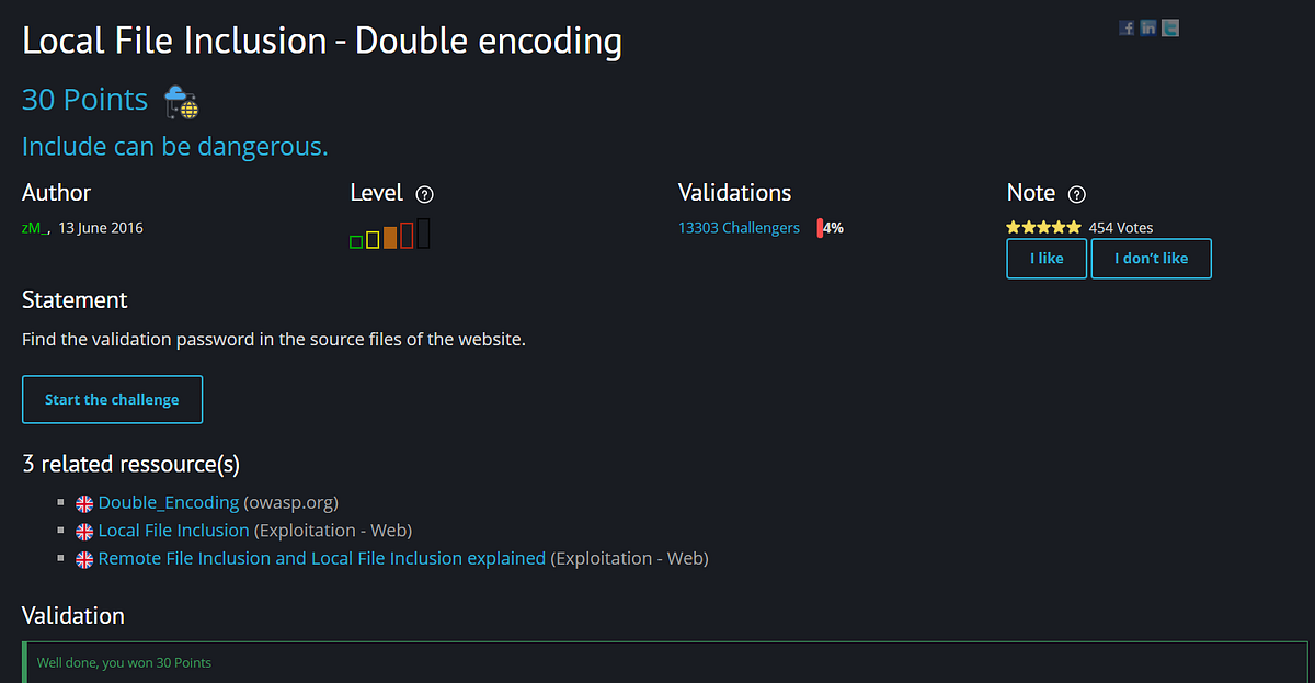 rootme | Local File Inclusion — Double encoding - Abdelfattah Elsabagh ...