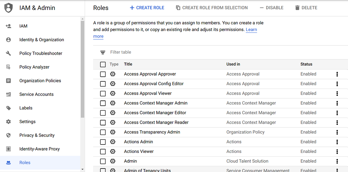 GCP IAM roles explained. When to use basic vs predefined vs… | by Adrien Walkowiak | Google ...