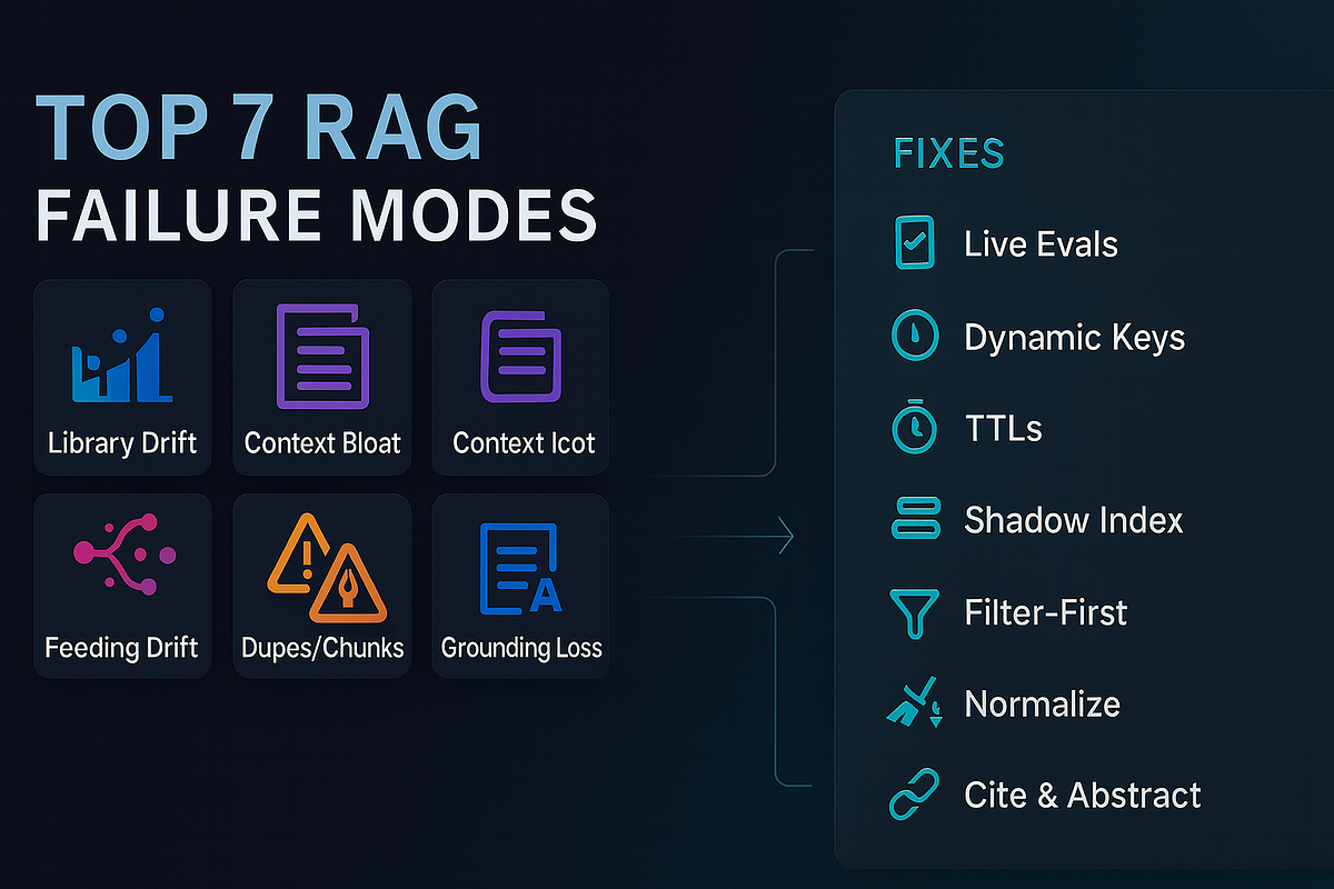 7 RAG Failure Modes at Scale — and How to Fix Them | by Bhagya Rana ...