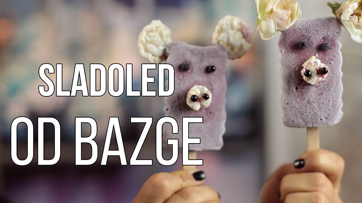 Veganski sladoled od bazge. Bazga je ljekovita biljka. Pomaže u… | by ...